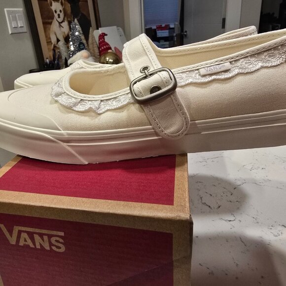 Vans | Shoes | Vans Mary Jane Vn00crrcd3 Chou Chou Marshmallow Womens ...